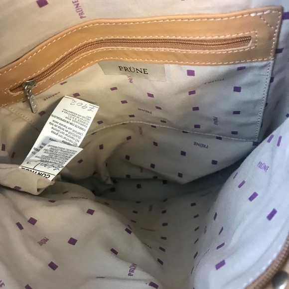 Prune | Bags | Prne Bovine Tan Leather Argentina Purse | Poshmark